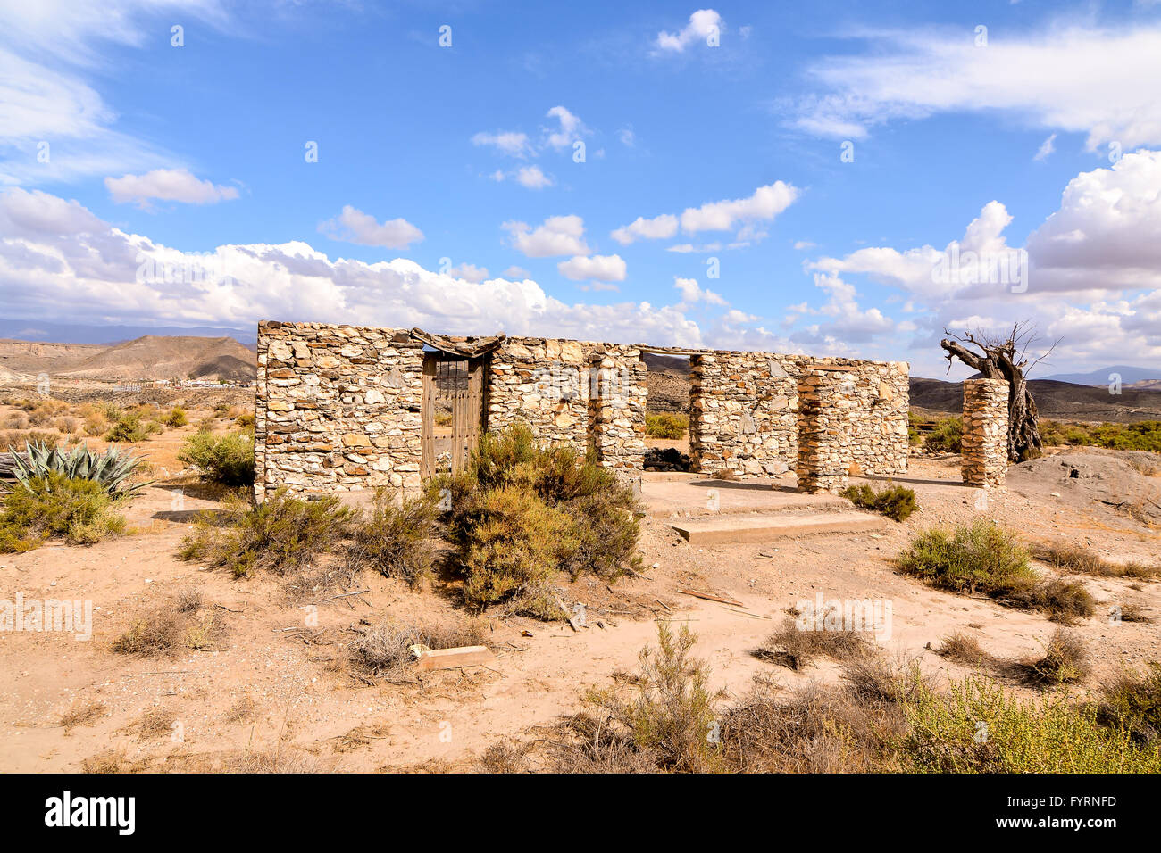 Desert Tabernas in Almeria Province Spain Stock Photo - Alamy