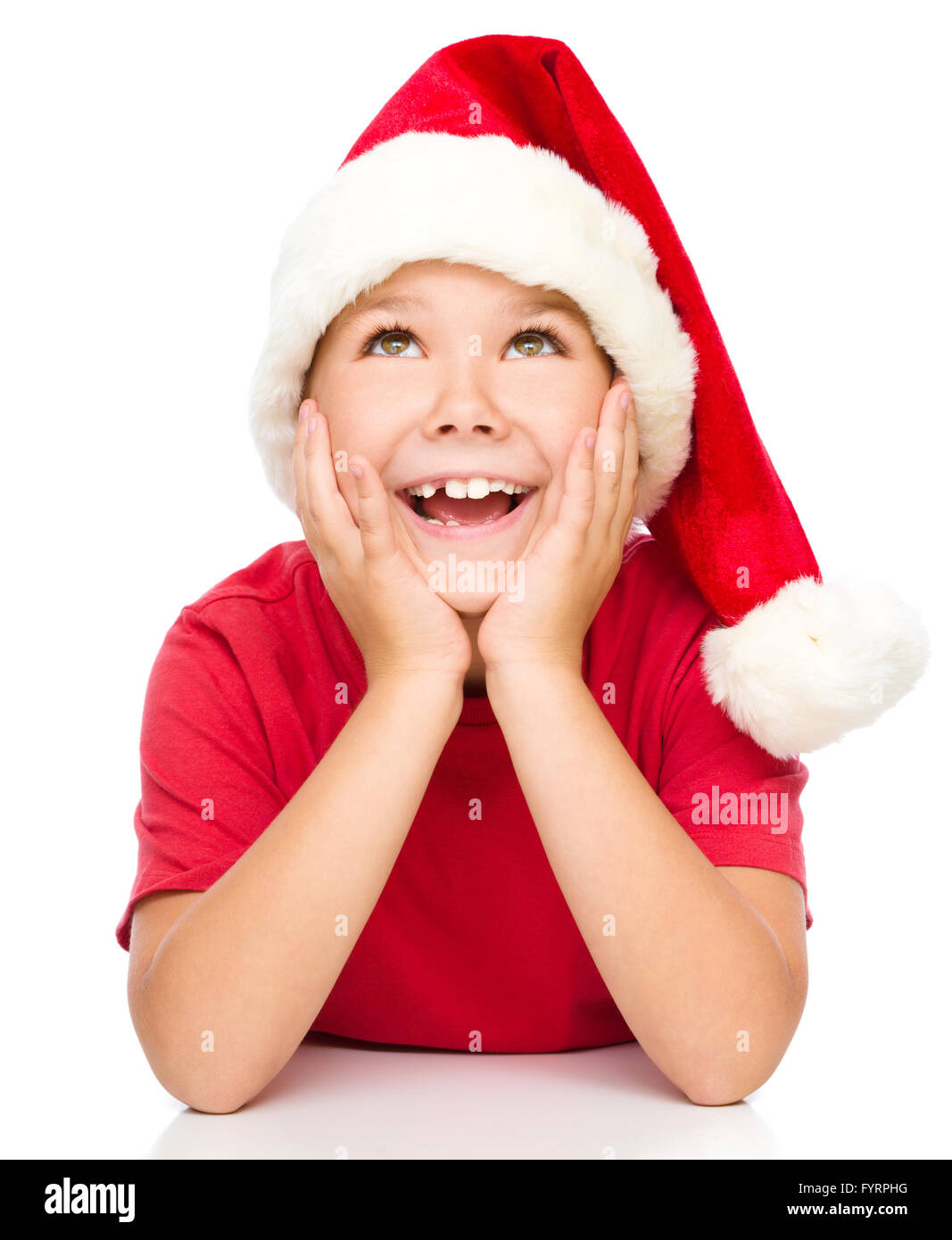 Girl supporting head hands hi-res stock photography and images - Alamy