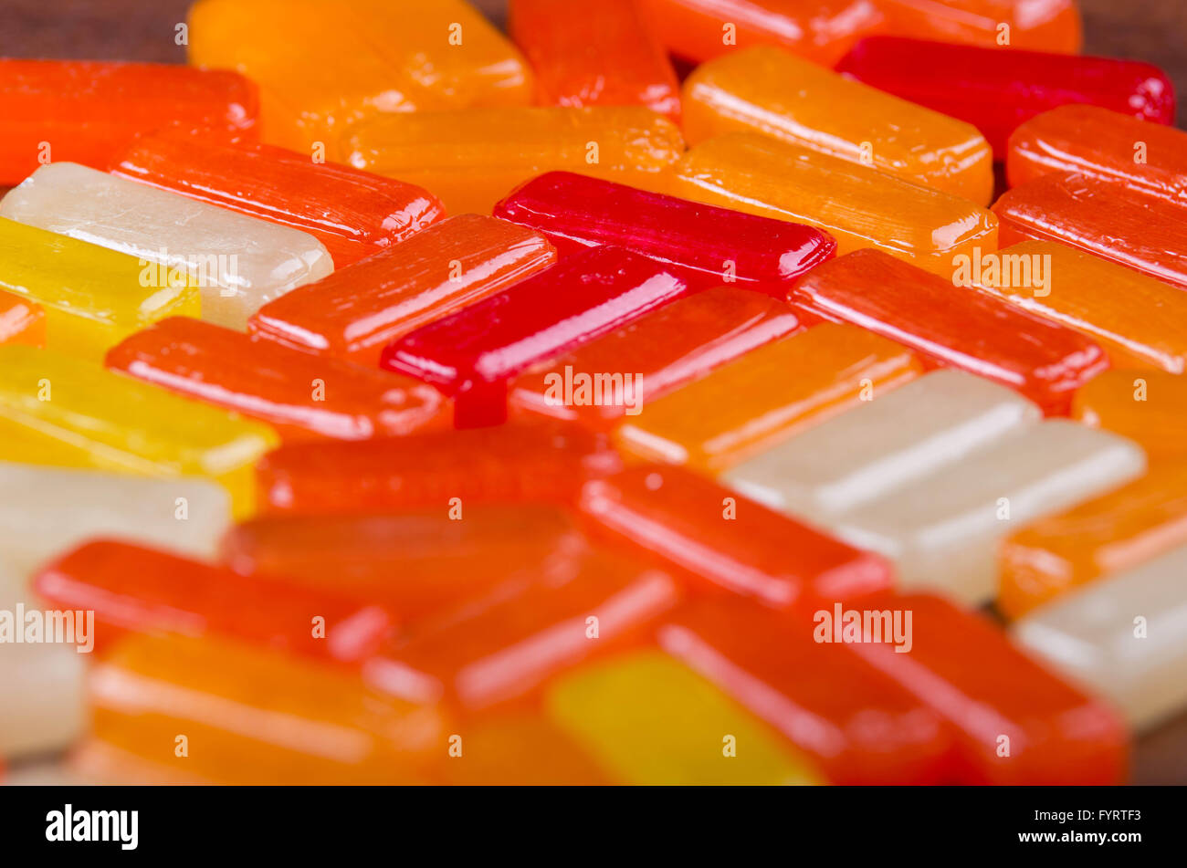 Shiny brown chocolate flavored candy hi-res stock photography and ...