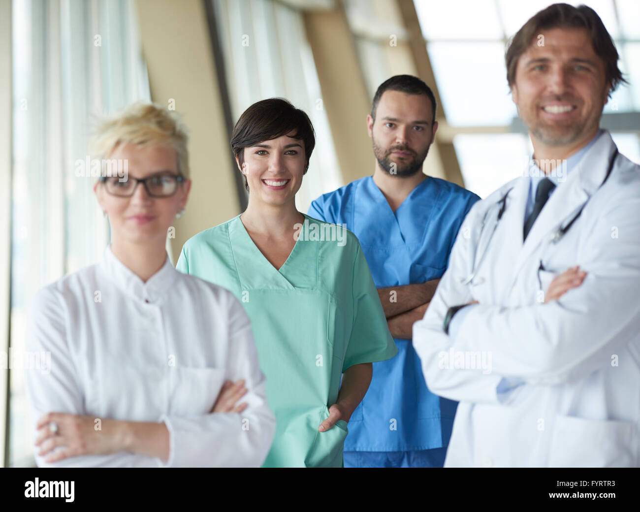 group of medical staff at hospital Stock Photo - Alamy