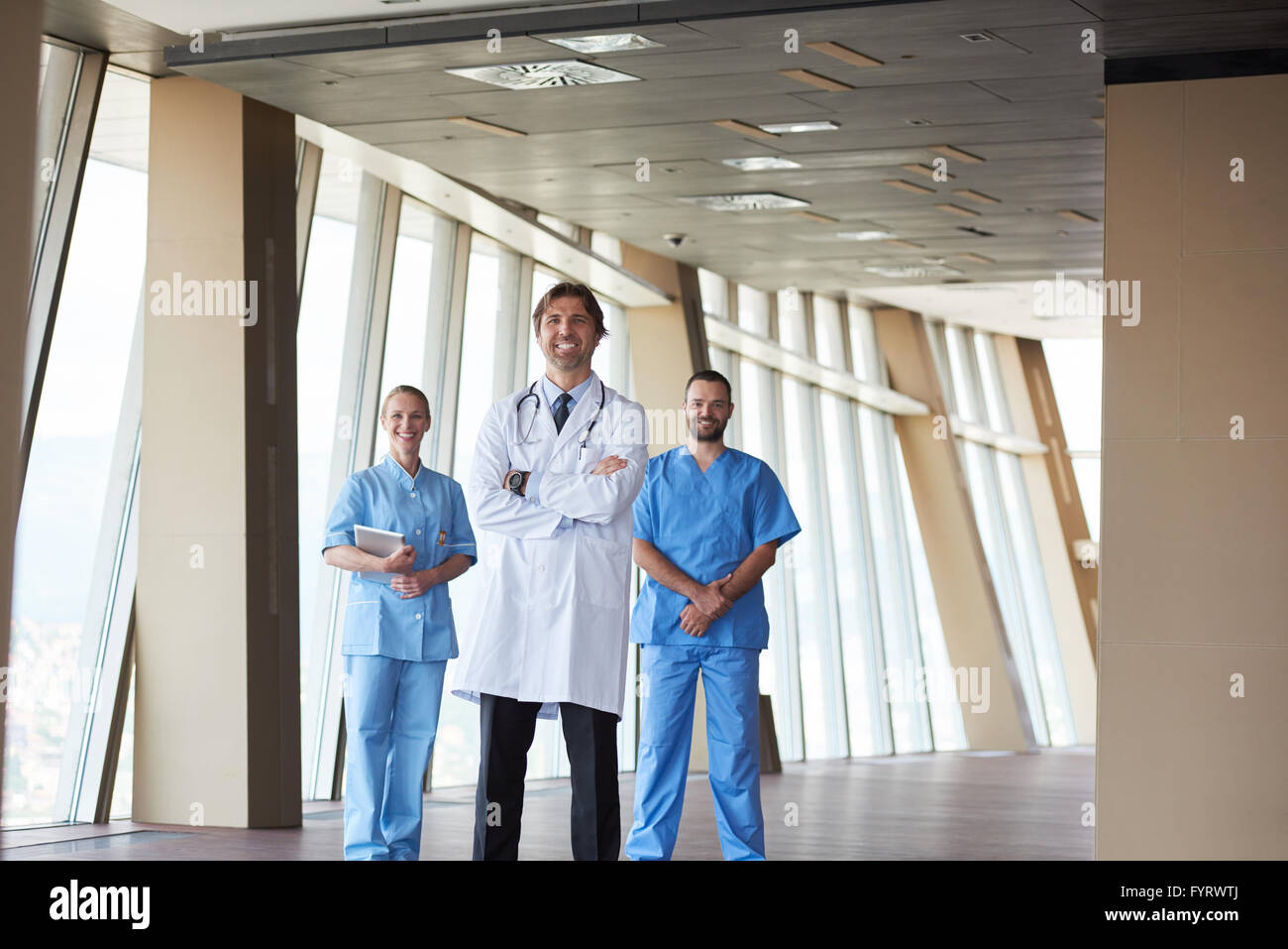 group of medical staff at hospital Stock Photo - Alamy