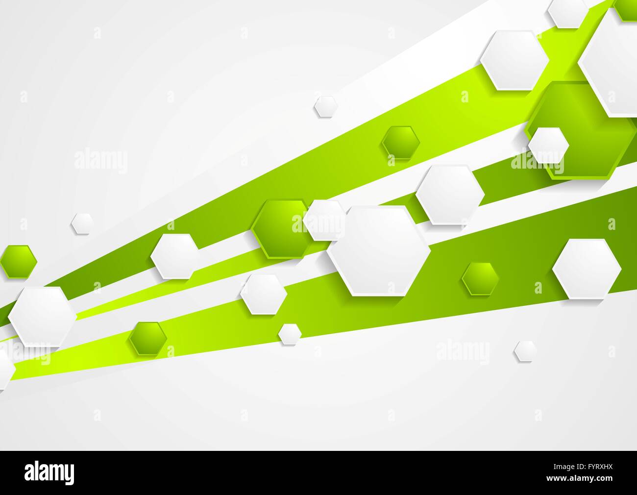 Abstract green tech background Stock Photo - Alamy