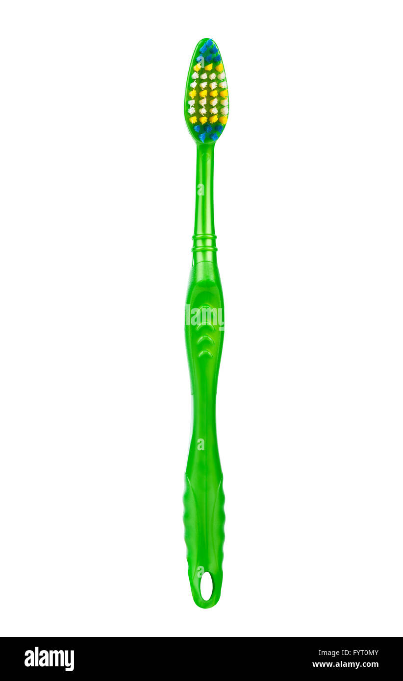 Holding up toothbrush Cut Out Stock Images & Pictures - Alamy