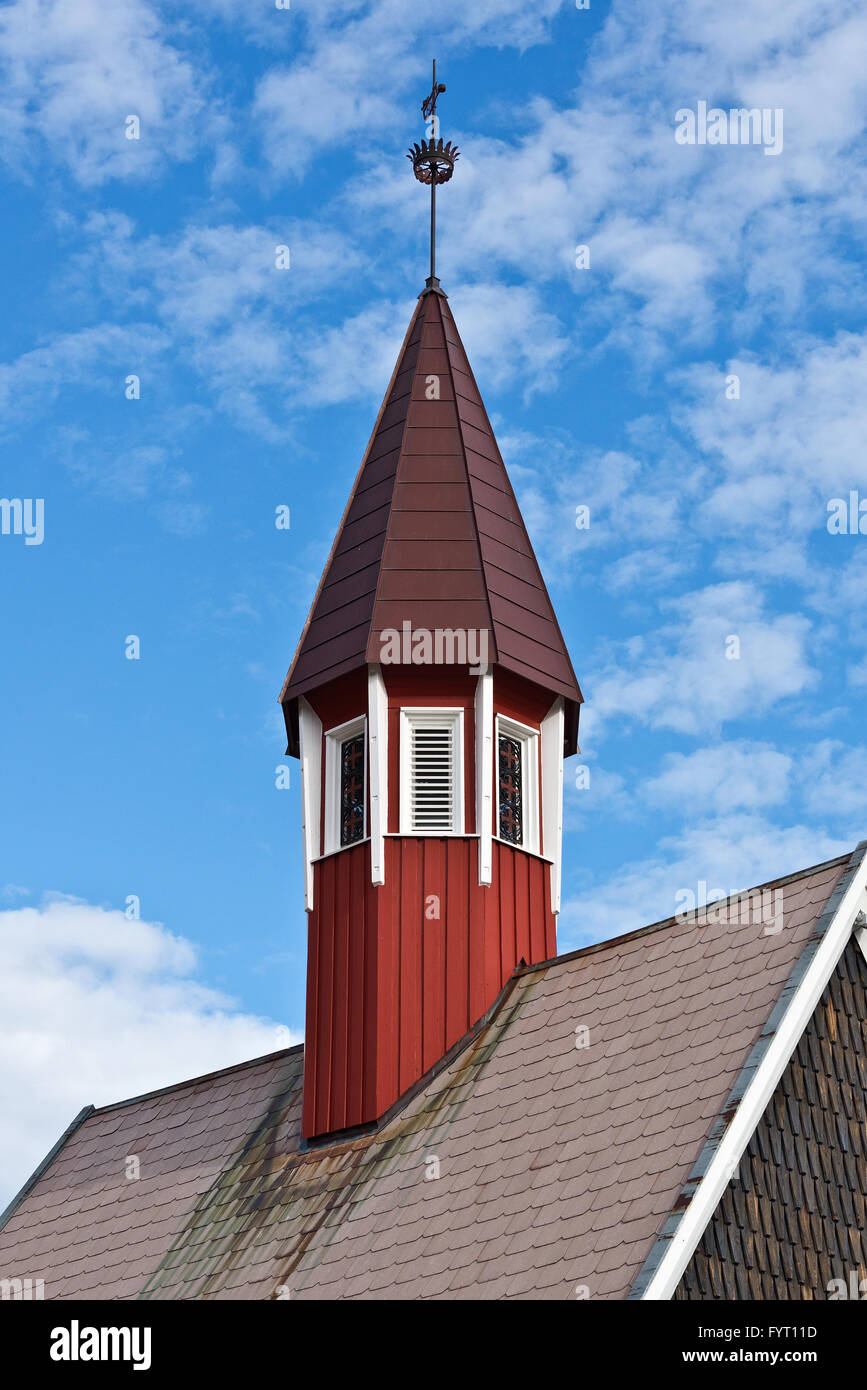 The church tower at Longyearbyen in Svalbard Stock Photo - Alamy