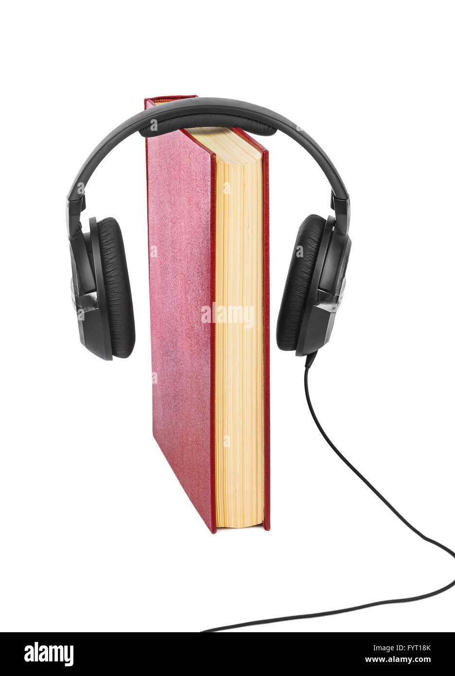 Earphones book read reading hi-res stock photography and images - Alamy