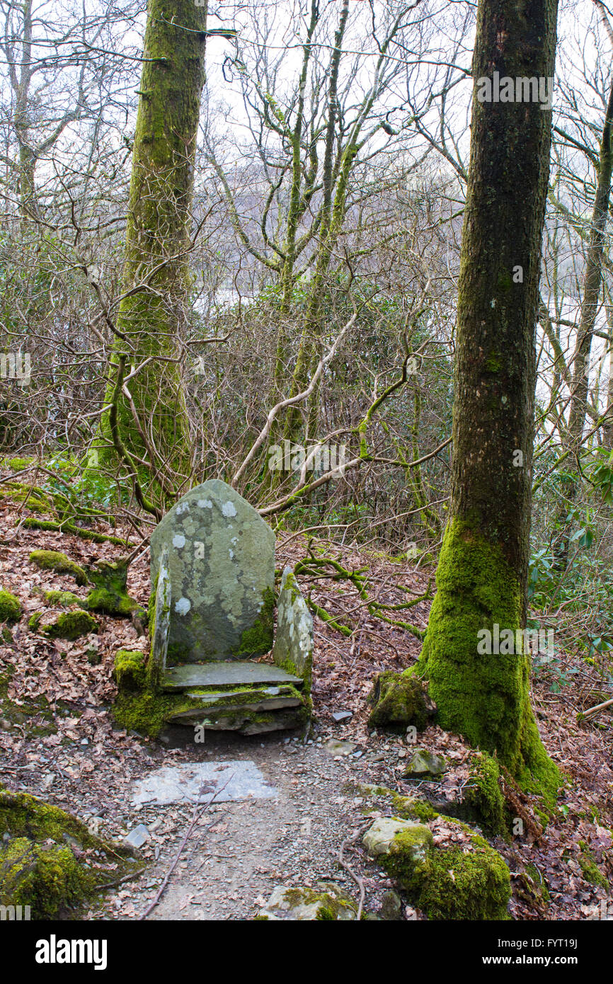 The home of John Ruskin at Brantwood, Coniston Water, Lake District ...