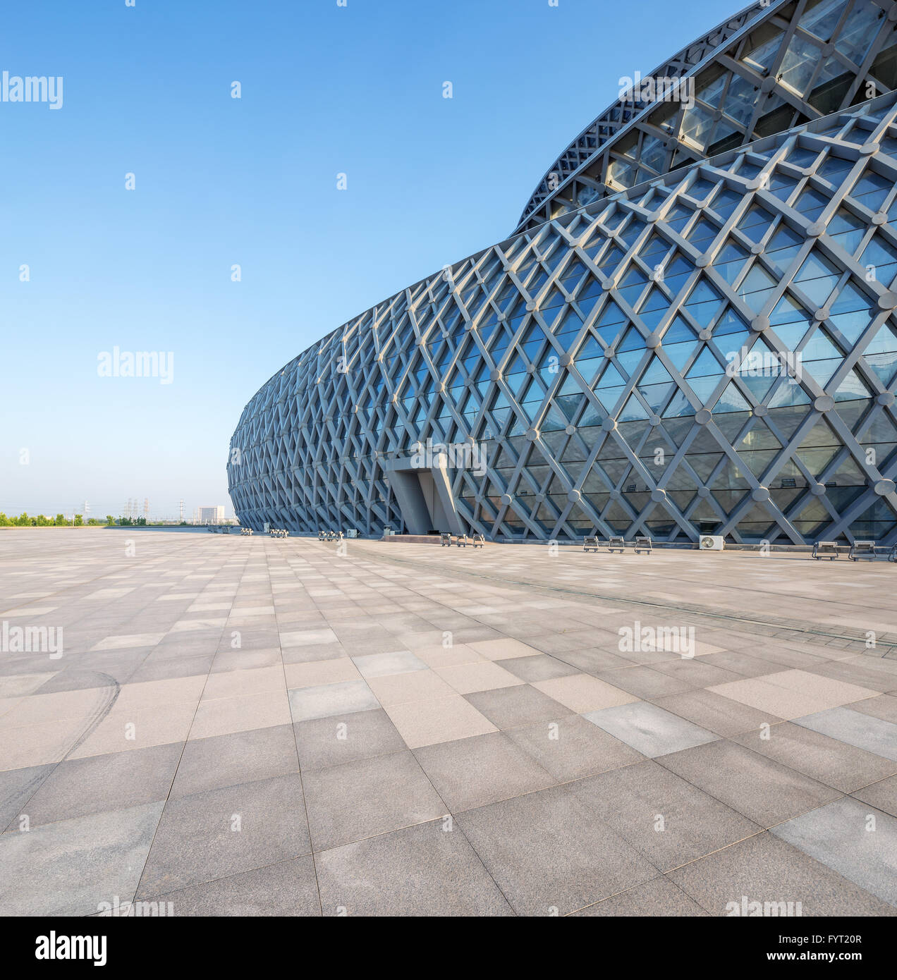 empty ground building exterior Stock Photo - Alamy
