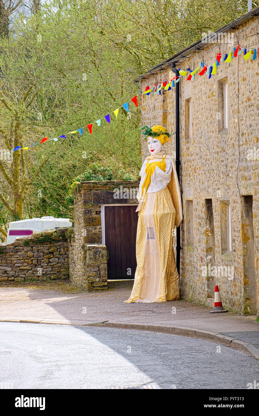 scarecrow at the wray festival april 2016 Stock Photo - Alamy