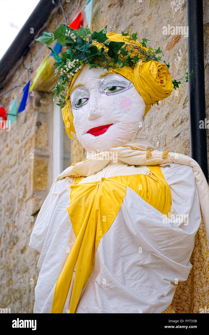 scarecrow at the wray festival april 2016 Stock Photo - Alamy