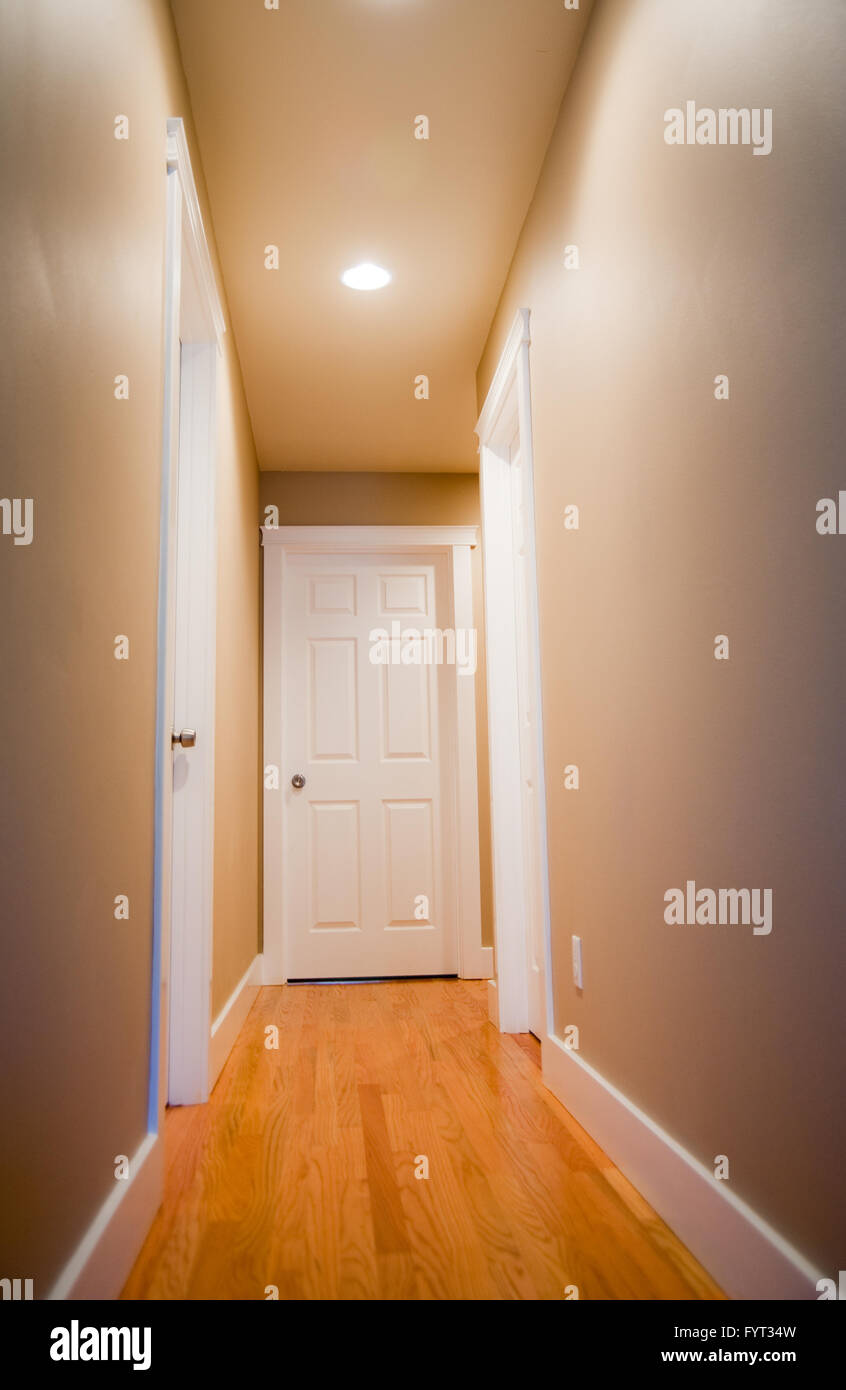 Narrow residential hallway hi-res stock photography and images - Alamy