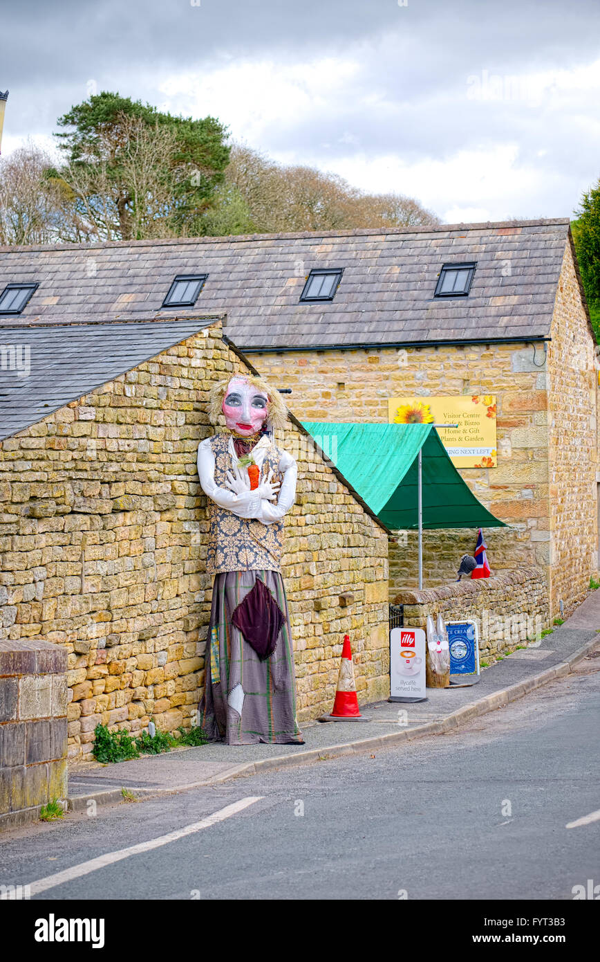 scarecrow at the wray festival april 2016 Stock Photo - Alamy