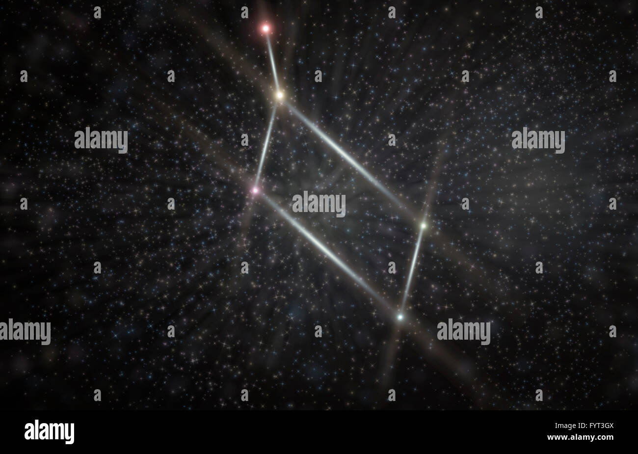 Lyra constellation hi-res stock photography and images - Alamy