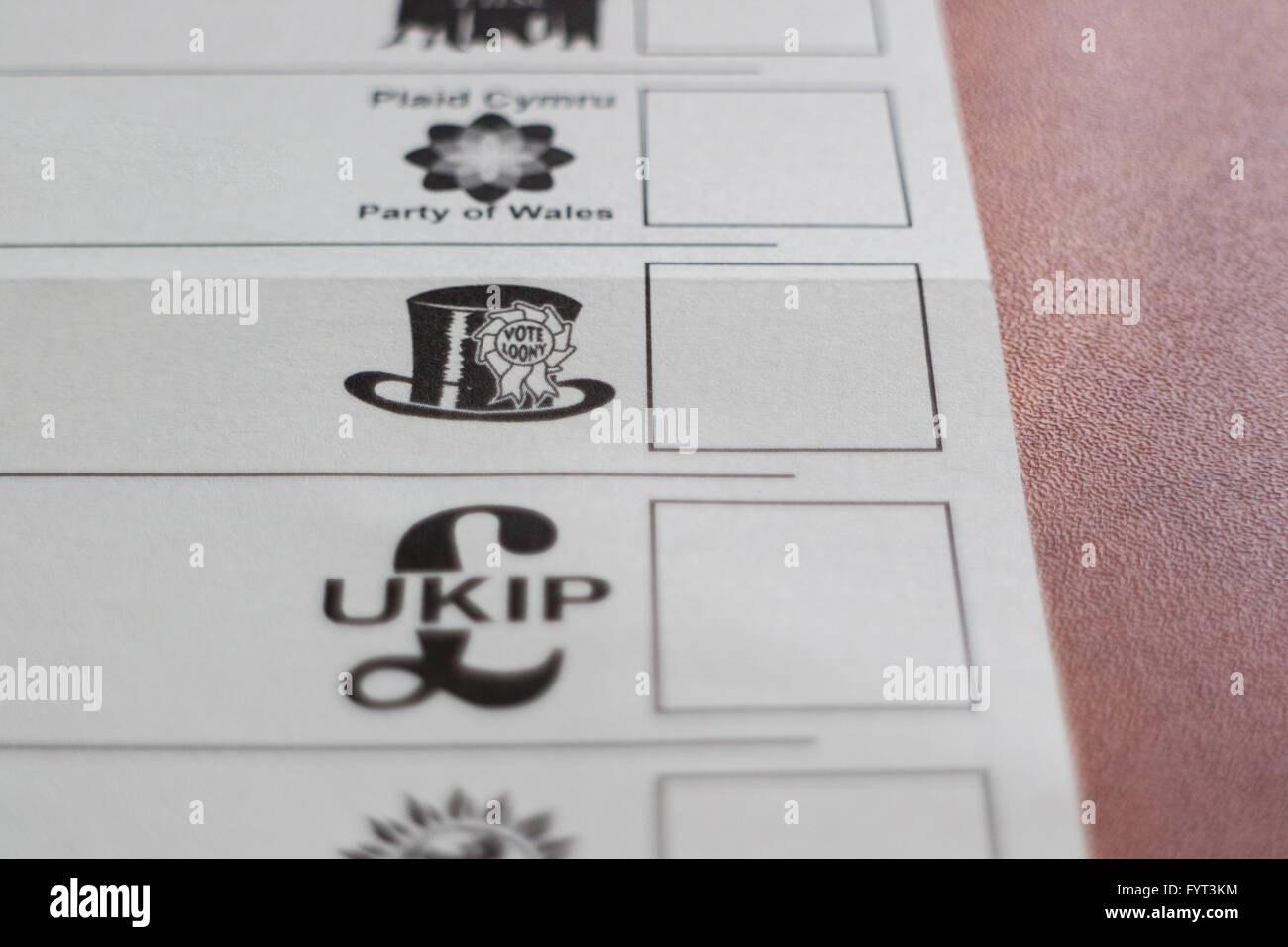 Ballot paper hi-res stock photography and images - Alamy