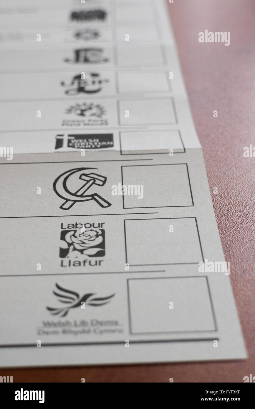 Ballot paper hi-res stock photography and images - Alamy