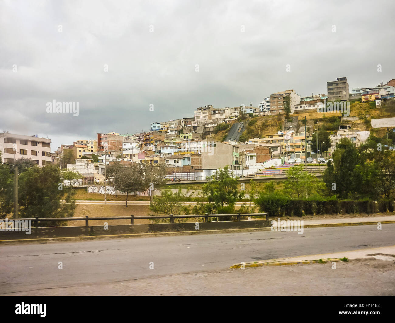 Ecuador quito cityscape slum hi-res stock photography and images - Alamy