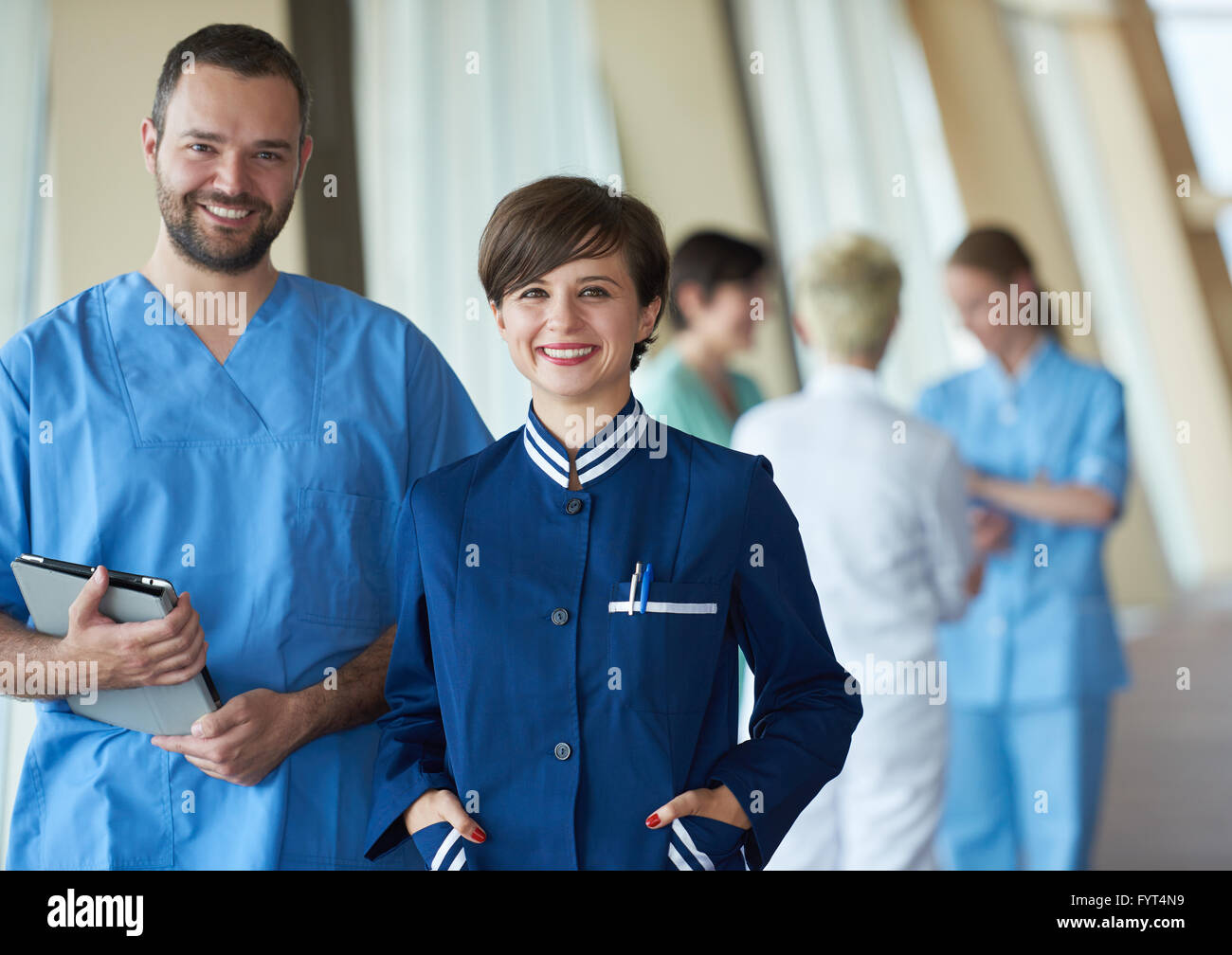 group of medical staff at hospital Stock Photo - Alamy