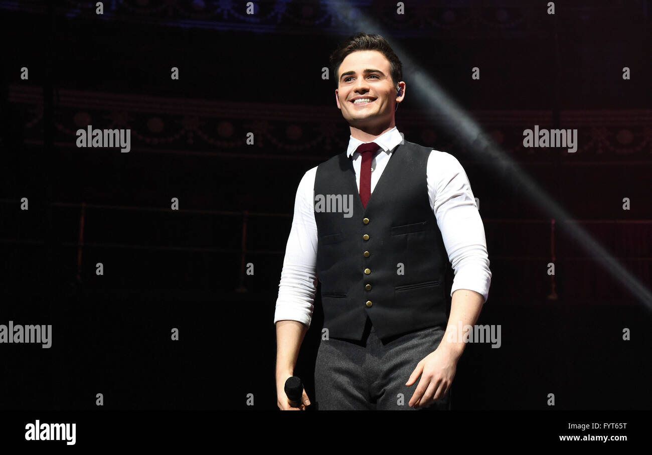 Britain's Got Talent winners Collabro perform live at the Royal Albert ...
