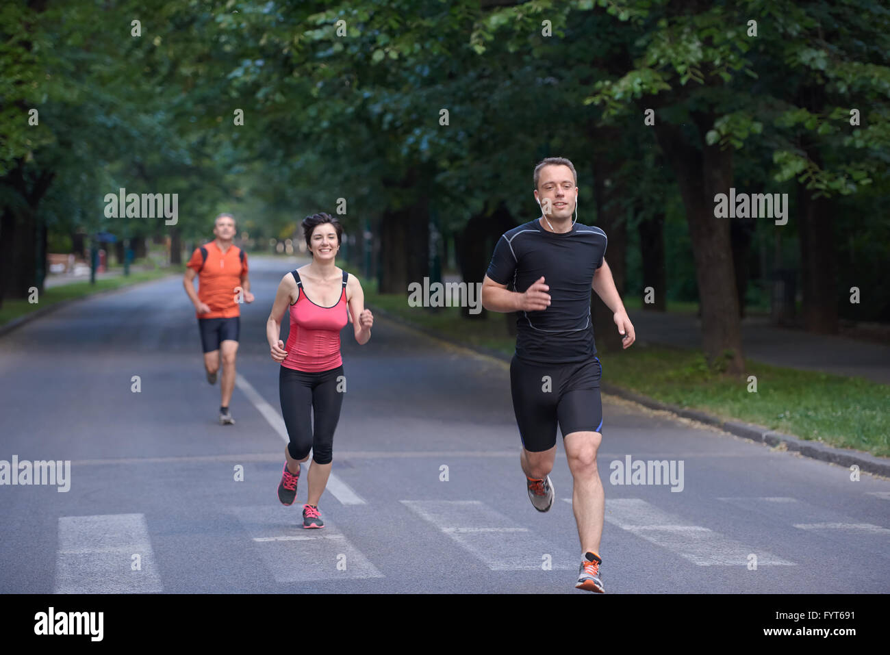 people group jogging Stock Photo - Alamy