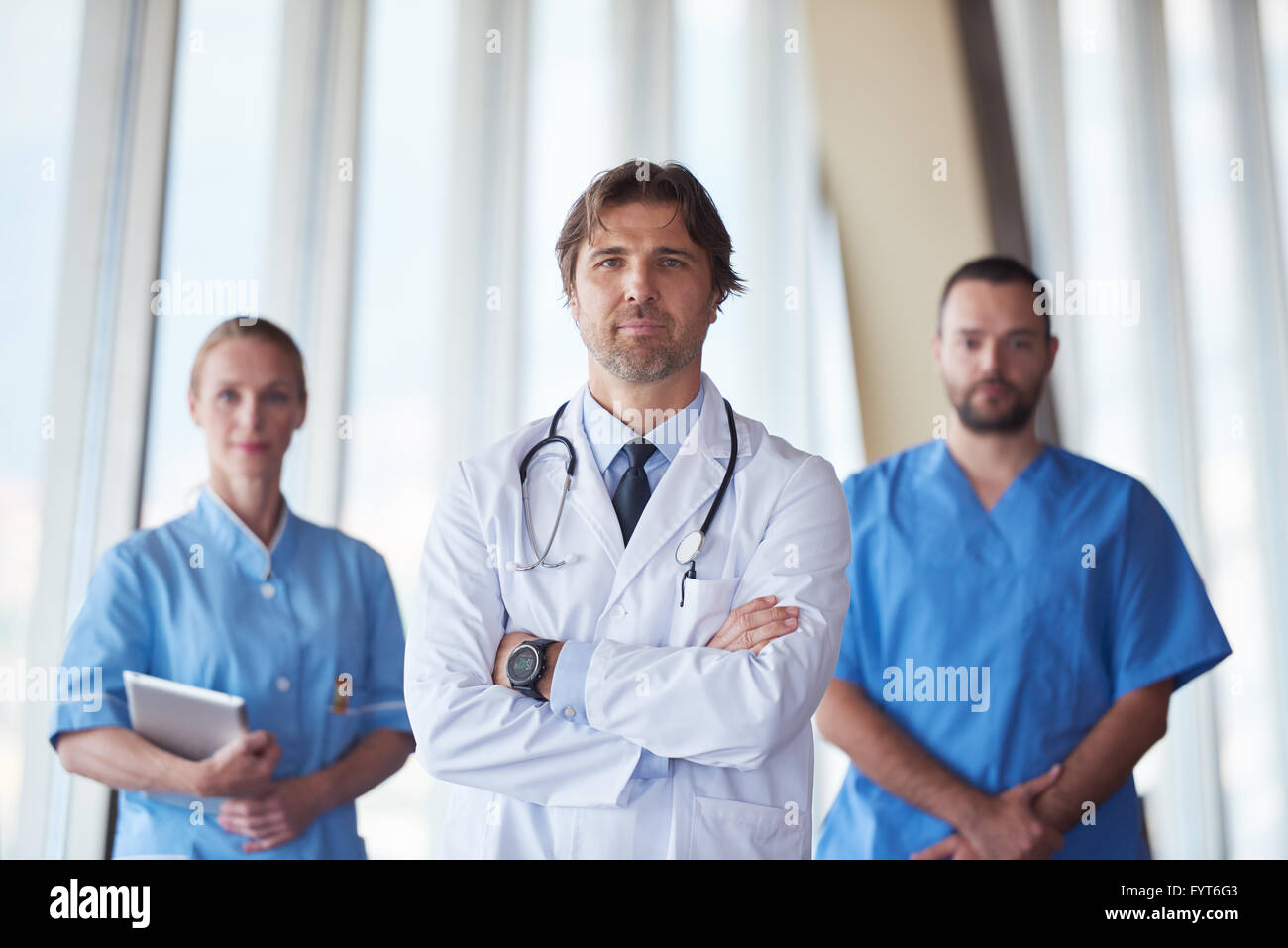 group of medical staff at hospital Stock Photo - Alamy