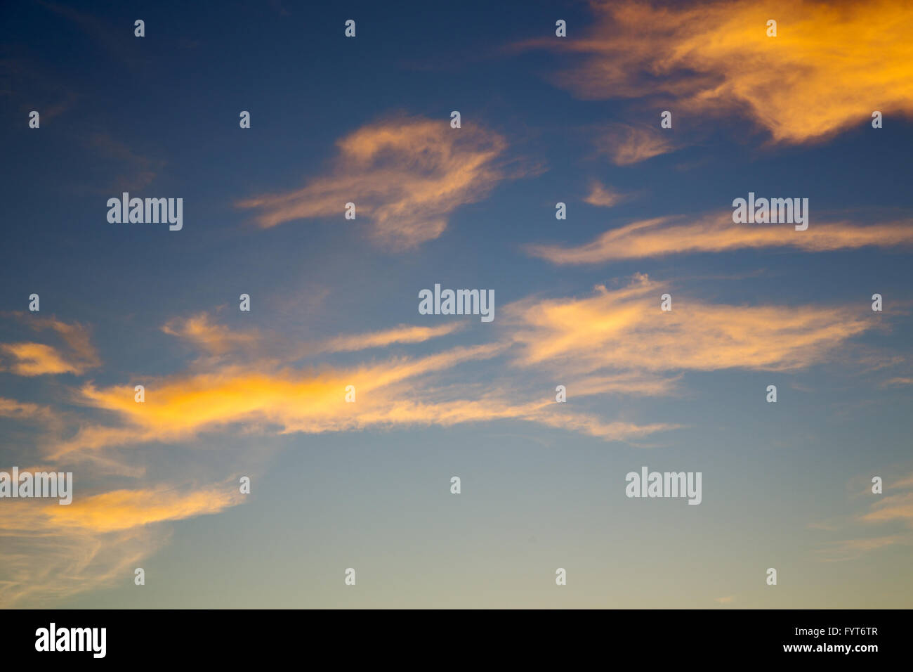 the sunrise in colored Stock Photo - Alamy