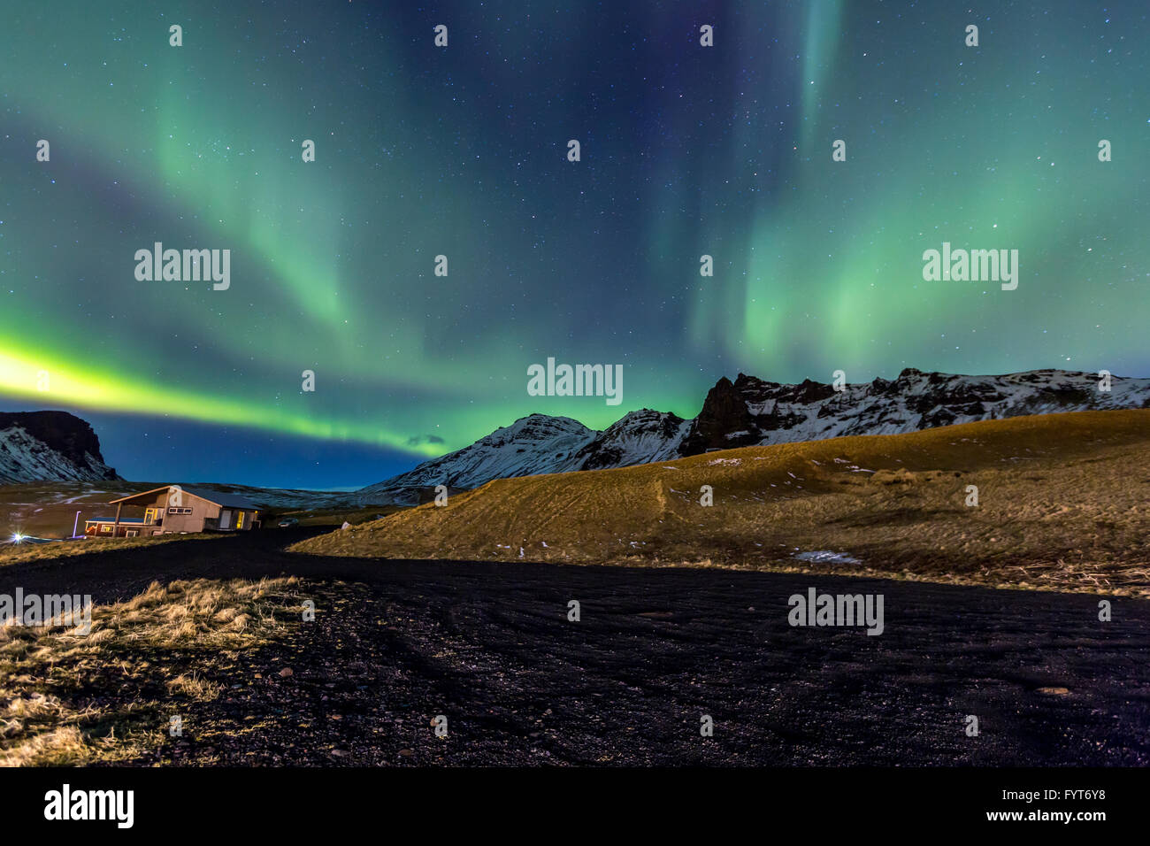 Aurora island hi-res stock photography and images - Alamy