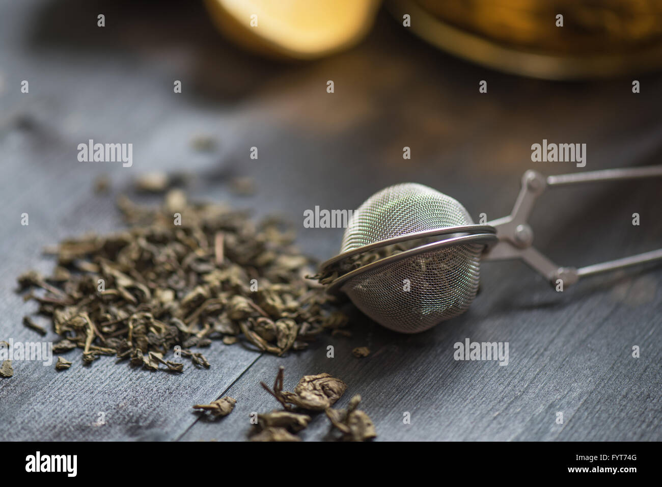 berries tea composition Stock Photo - Alamy