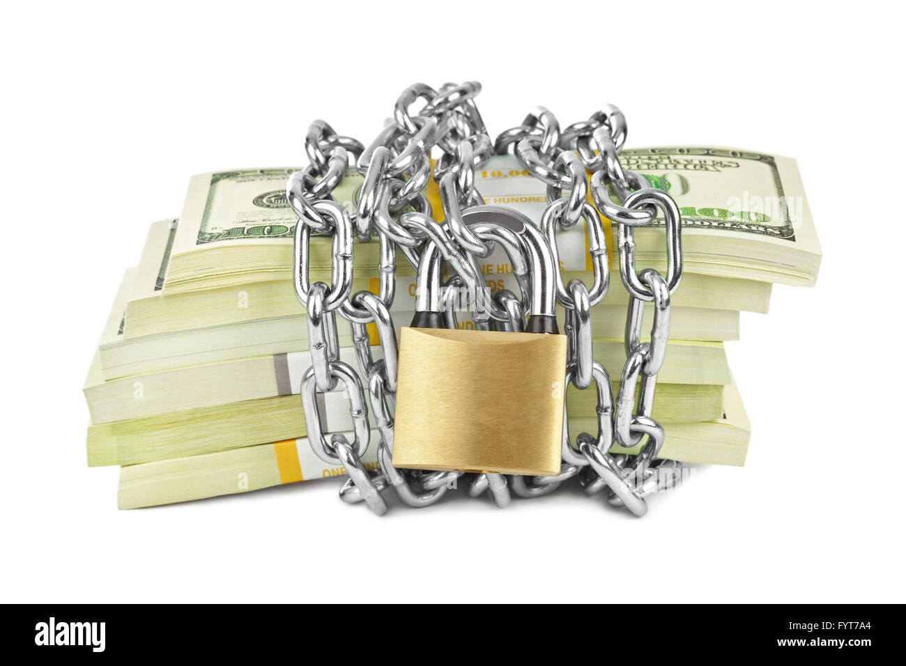 Money paper chain Cut Out Stock Images & Pictures - Alamy