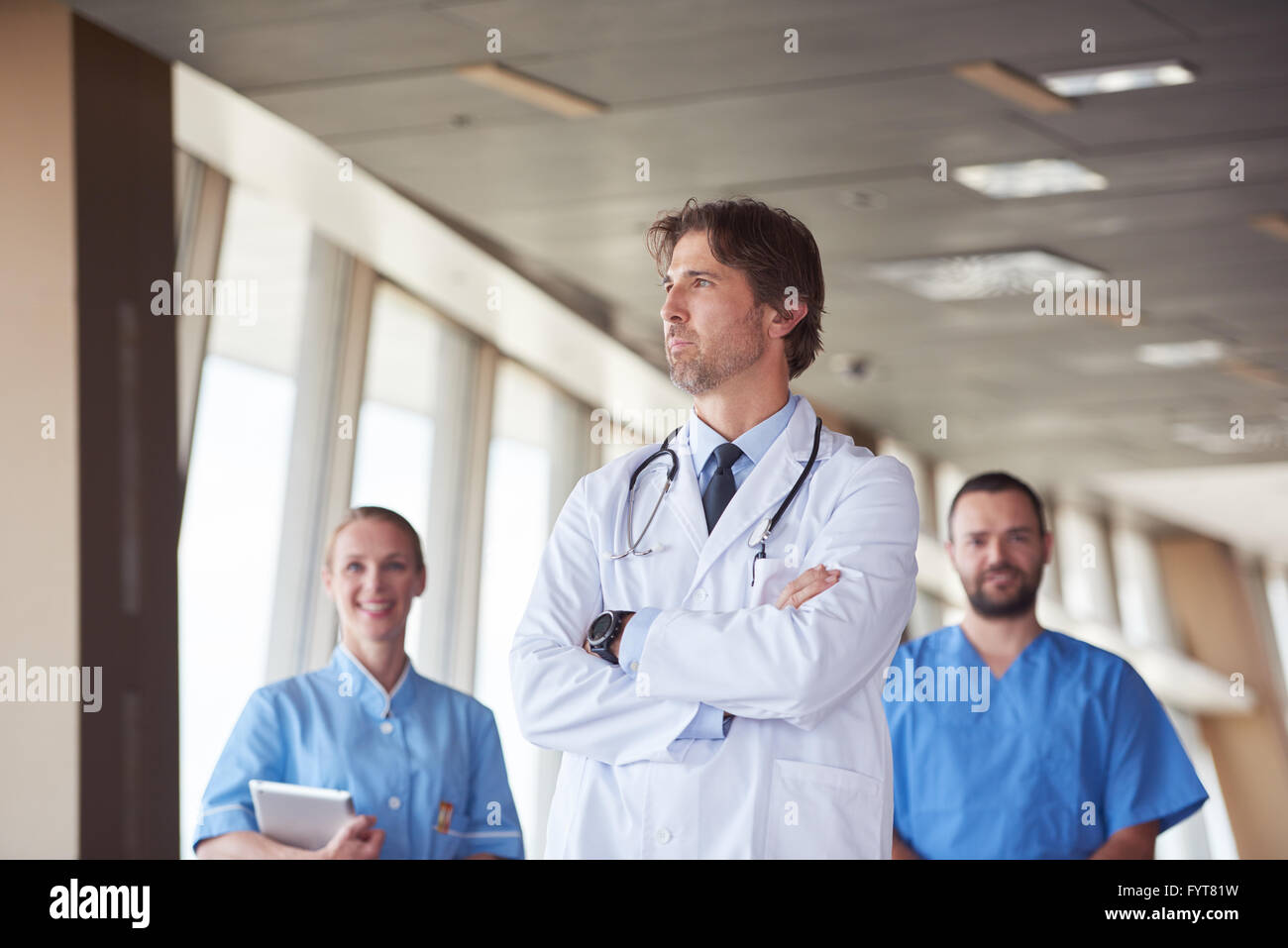group of medical staff at hospital Stock Photo - Alamy