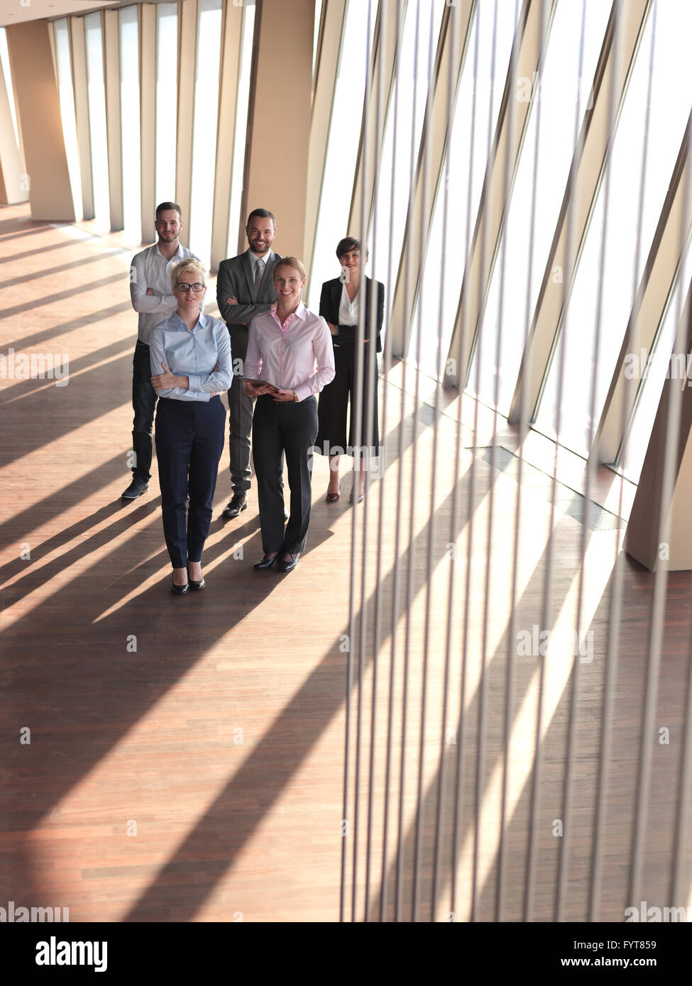 business people group standing together Stock Photo - Alamy