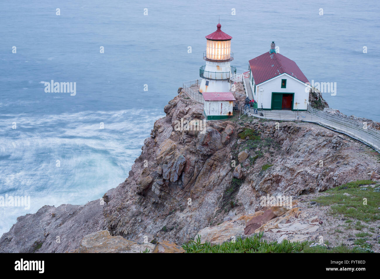 Point reyes lighthouse structure hi-res stock photography and images ...
