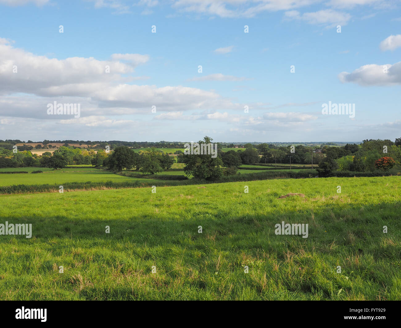 View of Tanworth in Arden Stock Photo - Alamy