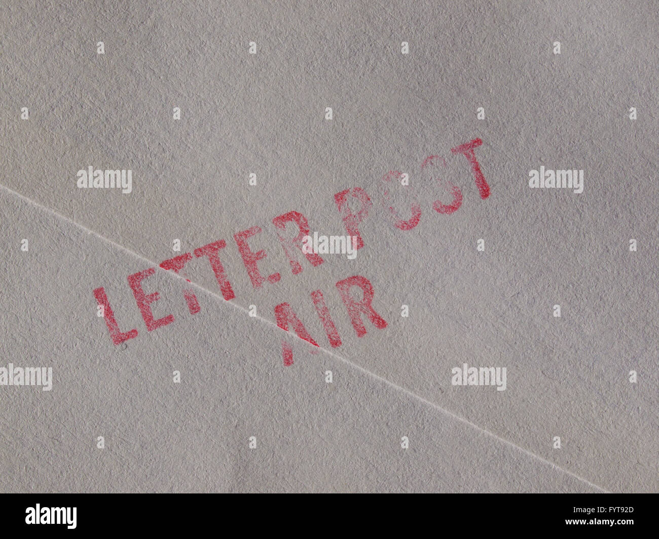 Letter post air Stock Photo - Alamy