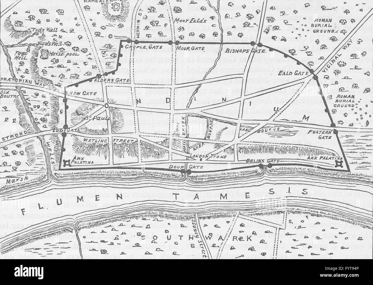 Roman london hi-res stock photography and images - Alamy