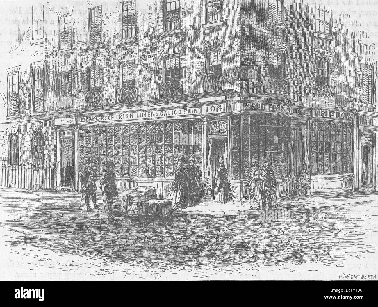 Street shop london 19th century hi-res stock photography and images - Alamy