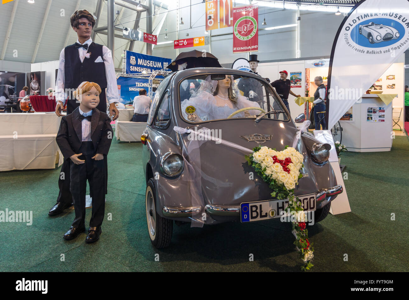 Vintage microcar Heinkel Trojan 200, 1962 Stock Photo - Alamy