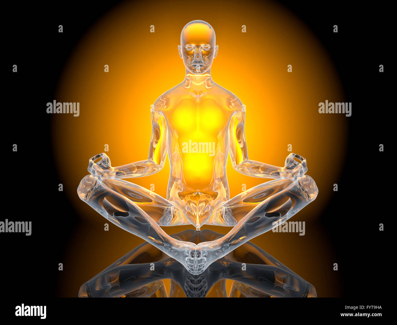 Yoga Meditation pose Stock Photo - Alamy