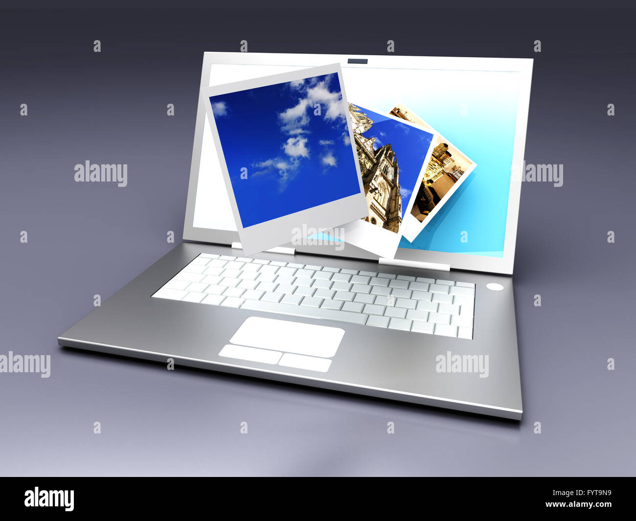 Digital Photo Gallery Stock Photo - Alamy