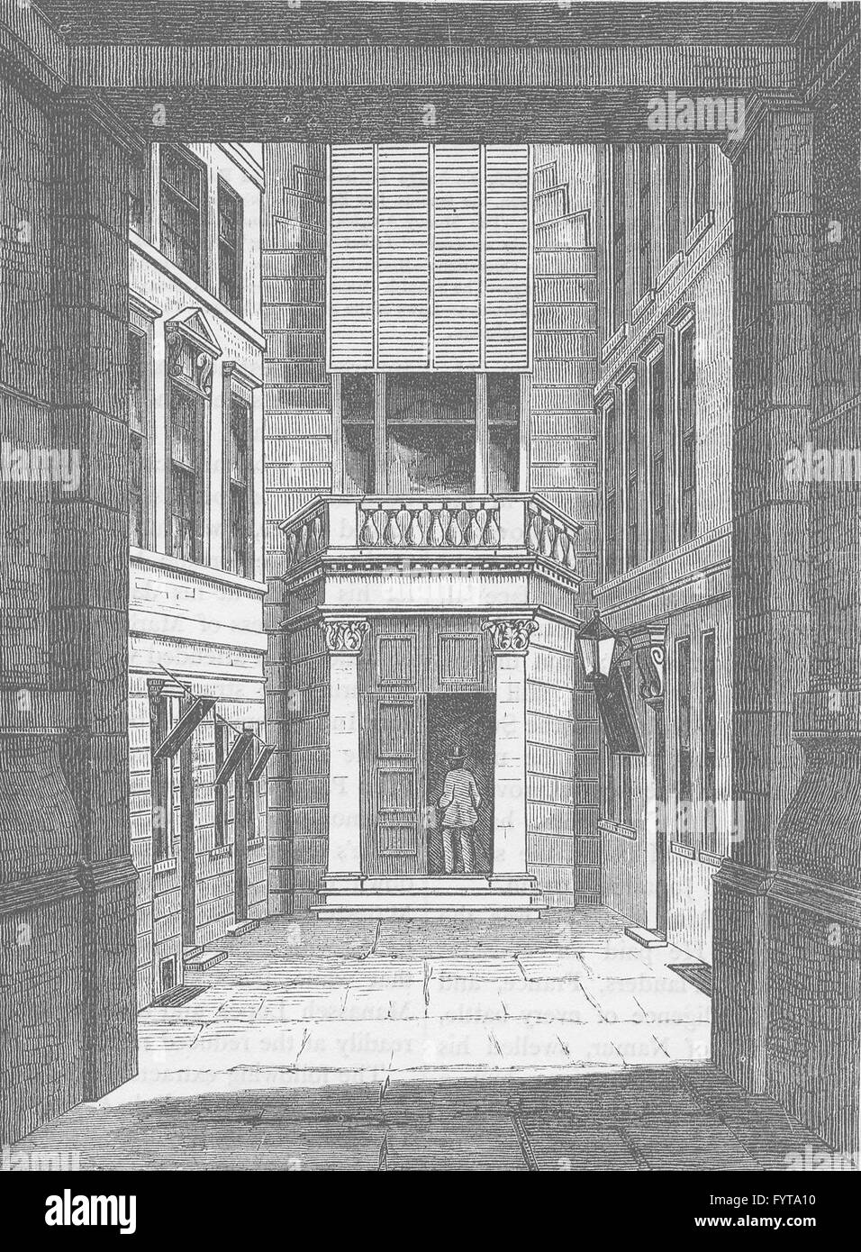 New court 19th century Black and White Stock Photos & Images - Alamy