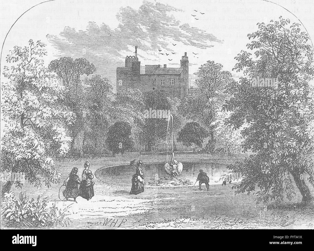 Drapers hall garden hi-res stock photography and images - Alamy