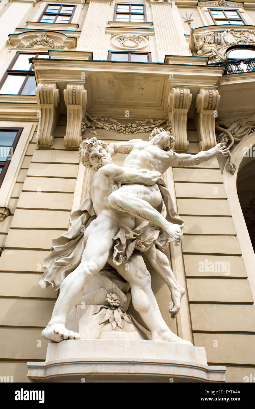 Ancient Statues in Vienna Stock Photo - Alamy