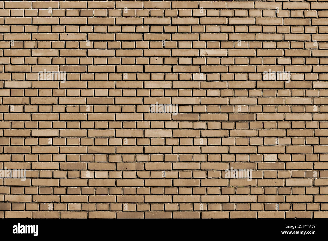 Iced coffee color brick wall background Stock Photo - Alamy