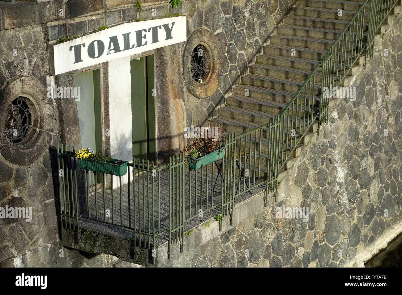 Toiletteneingang hi-res stock photography and images - Alamy