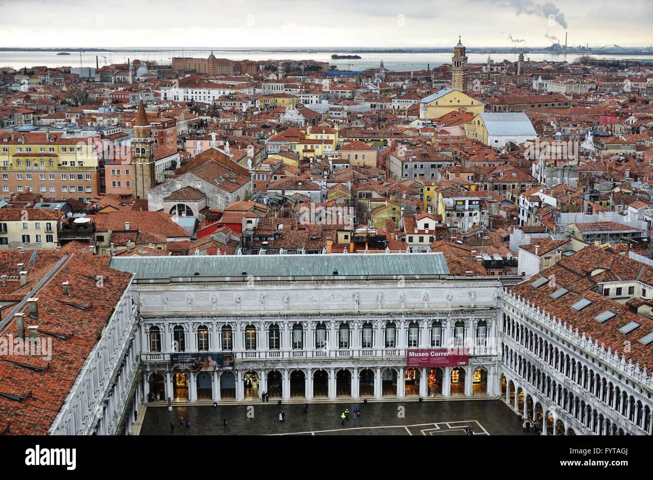 Birds eye view of venice hi-res stock photography and images - Alamy