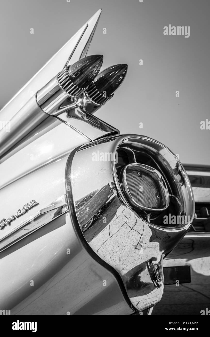 1959 cadillac Black and White Stock Photos & Images - Alamy