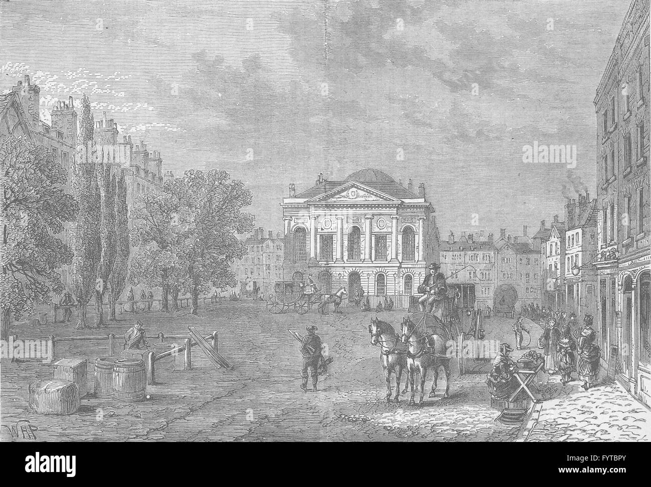 Clerkenwell london 19th century Black and White Stock Photos & Images ...