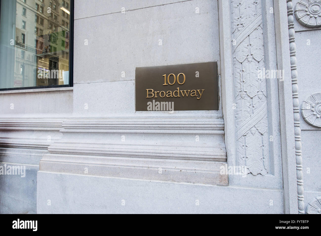 Broadway street sign in New York Stock Photo - Alamy