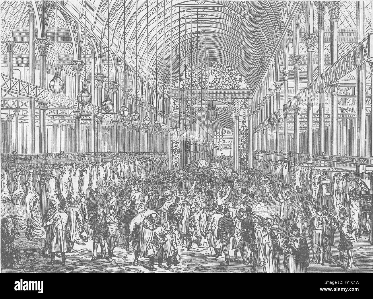 Smithfield london vintage hi-res stock photography and images - Alamy