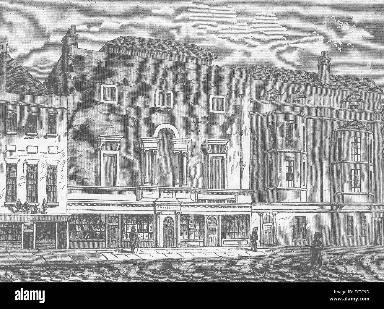 ST.MARTIN'S-IN-THE-FIELDS: The first Royal Academy, about 1740. London ...