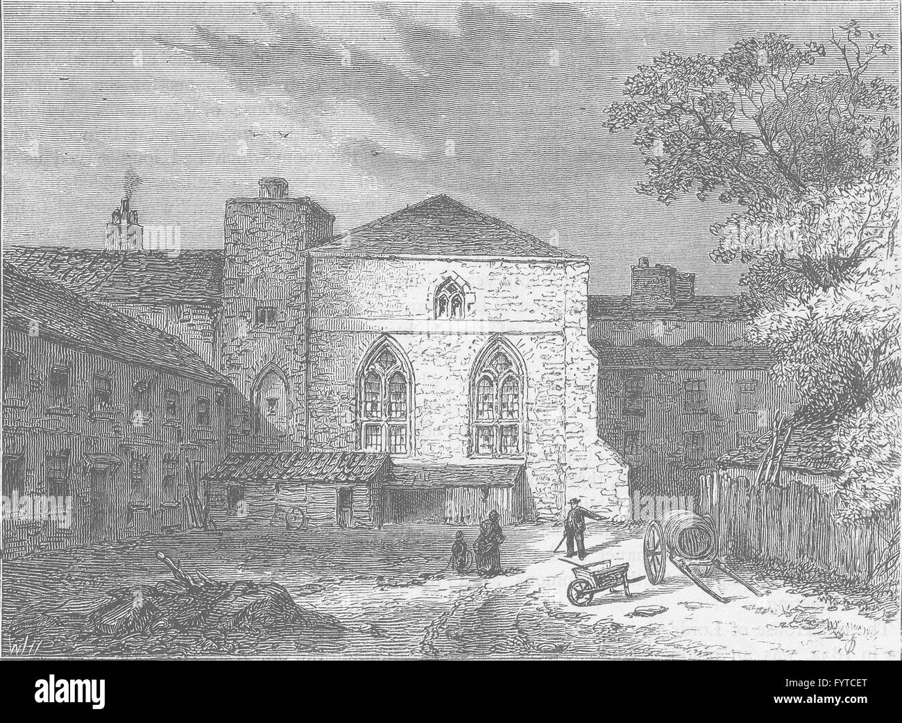 THE ROYAL PALACE OF WESTMINSTER: The Painted Chamber, before 1834 ...