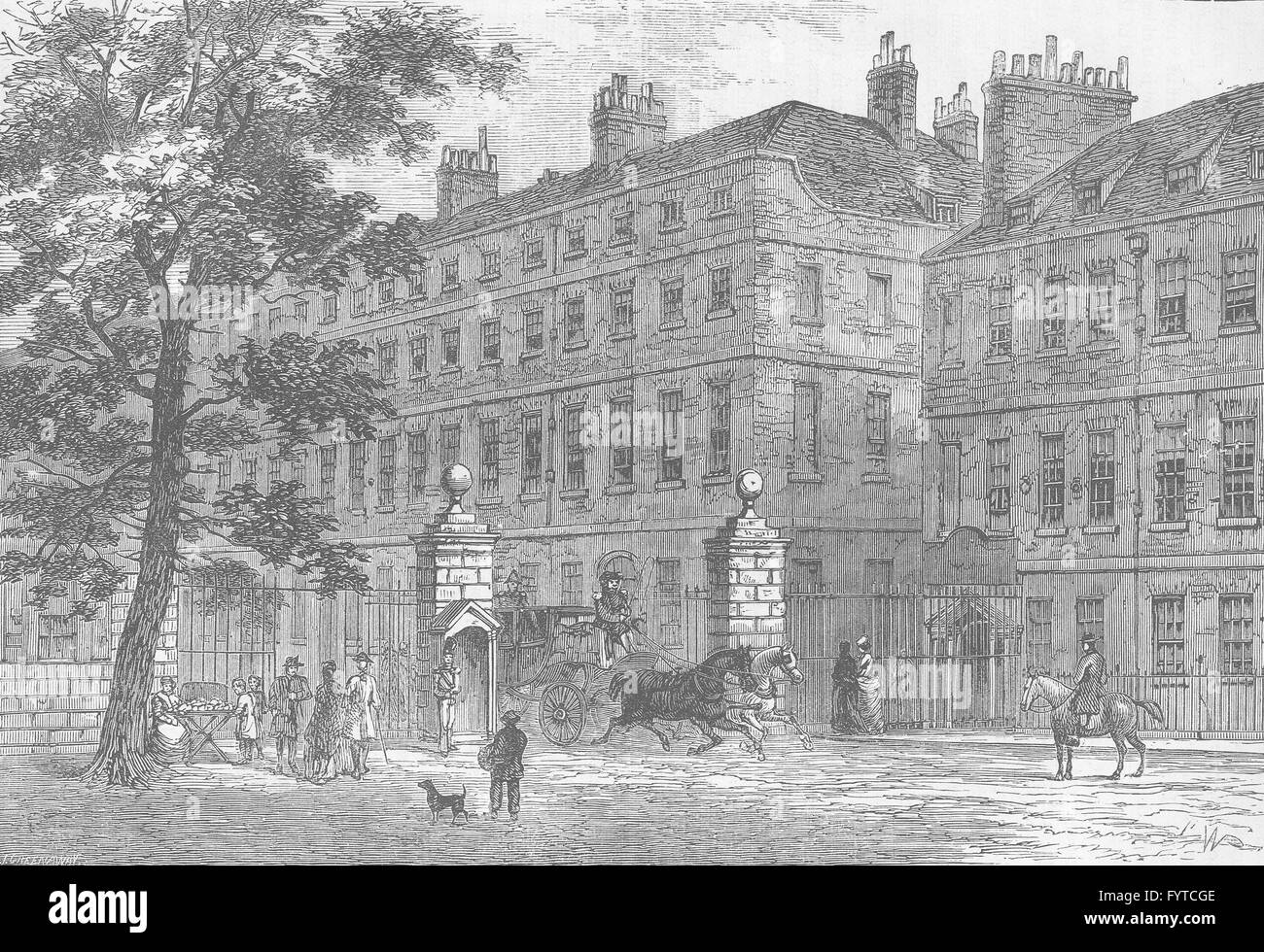 St james park gate london hi-res stock photography and images - Alamy